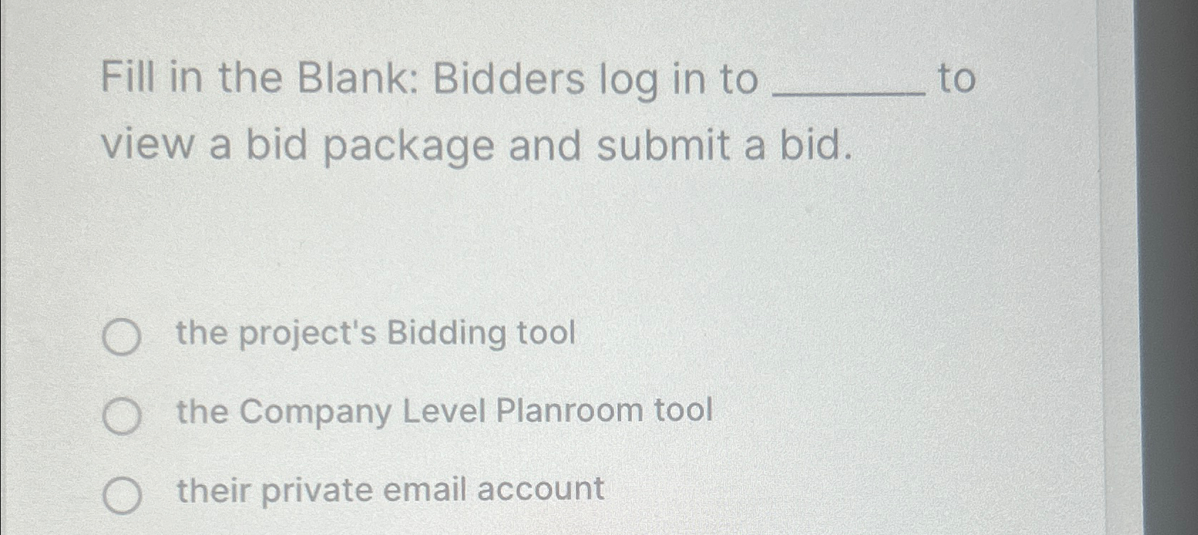 Solved Fill in the Blank: Bidders log in to to view a bid | Chegg.com