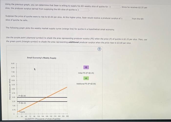 Solved 6. Producer surplus for an individual and a market | Chegg.com