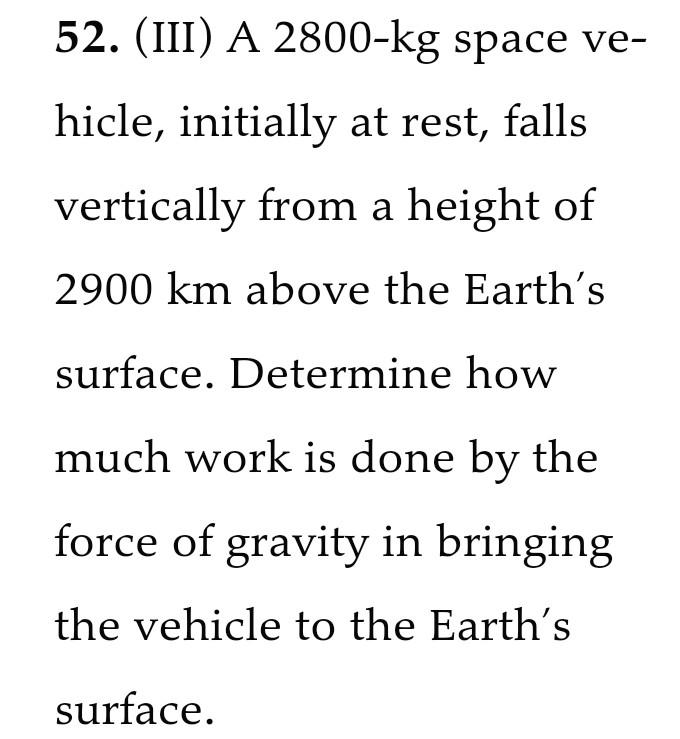 Solved 52. (III) A 2800−kg space vehicle, initially at rest, | Chegg.com