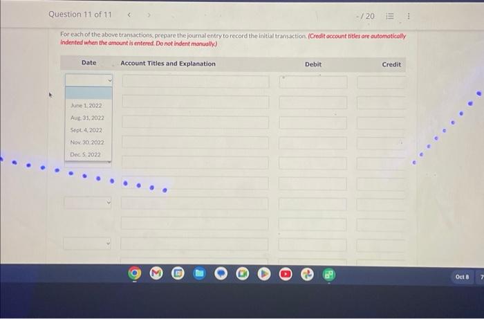 Solved Eramble Games lnc. adjusts its accounts annually. The | Chegg.com