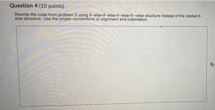 Solved Question 3 10 Points The Following Code Contains