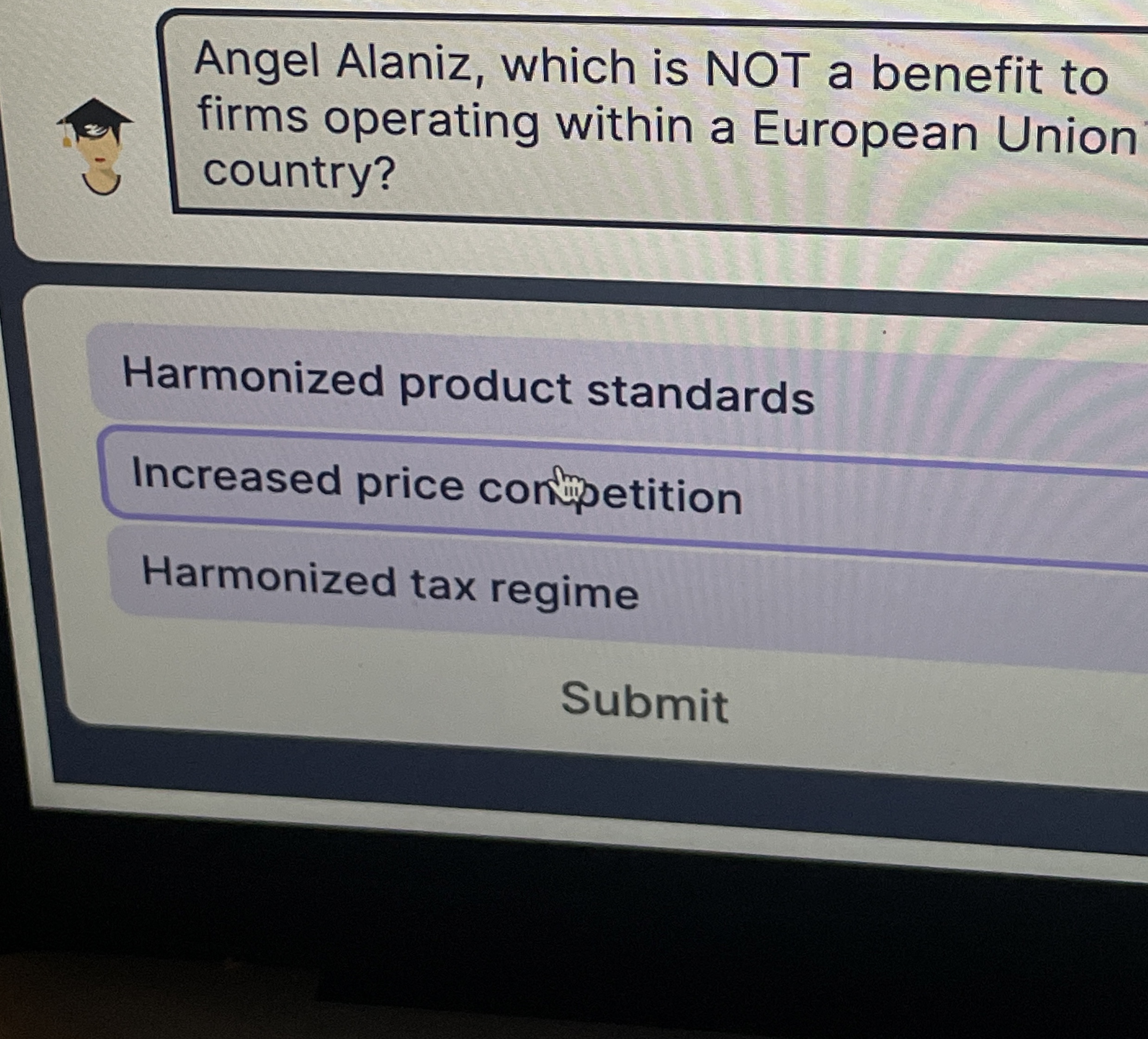 Solved Angel Alaniz, which is NOT a benefit tofirms | Chegg.com
