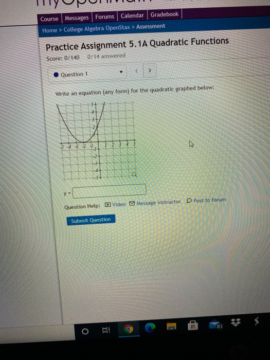 Solved Course Messages Forums Calendar Gradebook Home > | Chegg.com