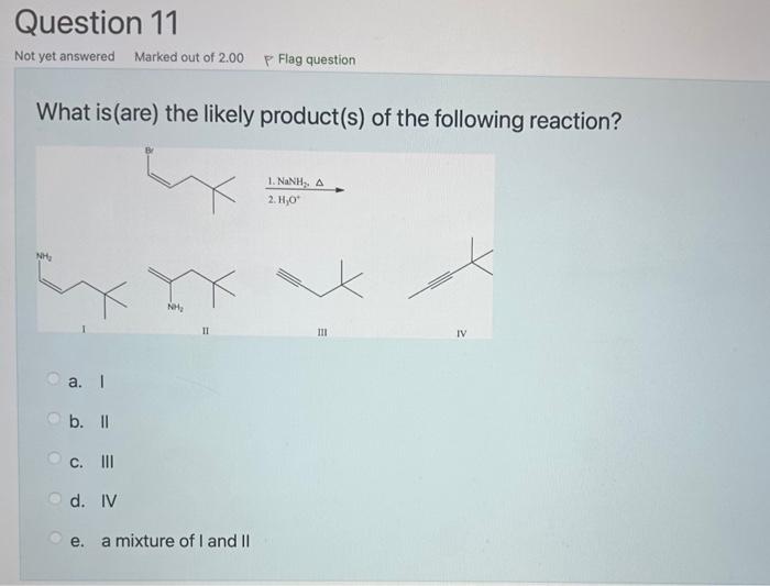 Solved What is(are) the likely product(s) of the following | Chegg.com