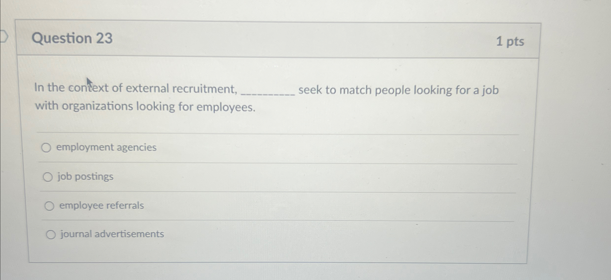 Solved Question 231 ﻿ptsIn the context of external | Chegg.com