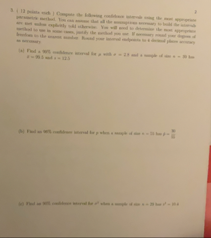 Solved • ﻿( 12 ﻿points esch ) ﻿Compute the following | Chegg.com