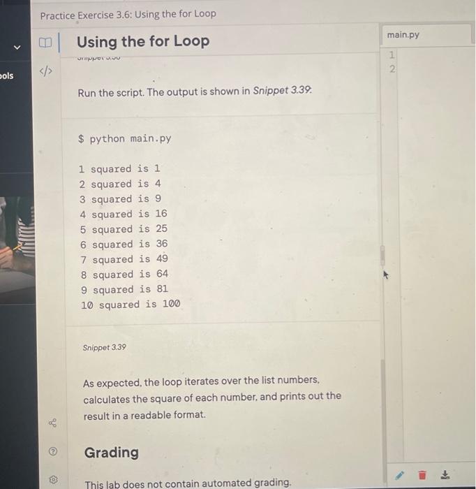 Solved Steps for Completion 1. Open main.py and declare a | Chegg.com