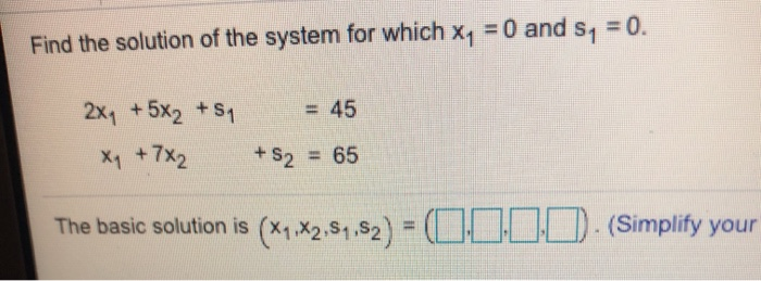 Solved Find the solution of the system for which xy = 0 and | Chegg.com