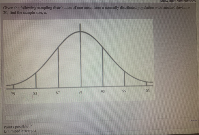 Solved Snow intro/Instructions Given the following sampling | Chegg.com