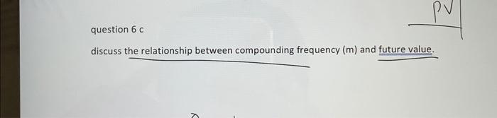Solved discuss the relationship between compounding | Chegg.com