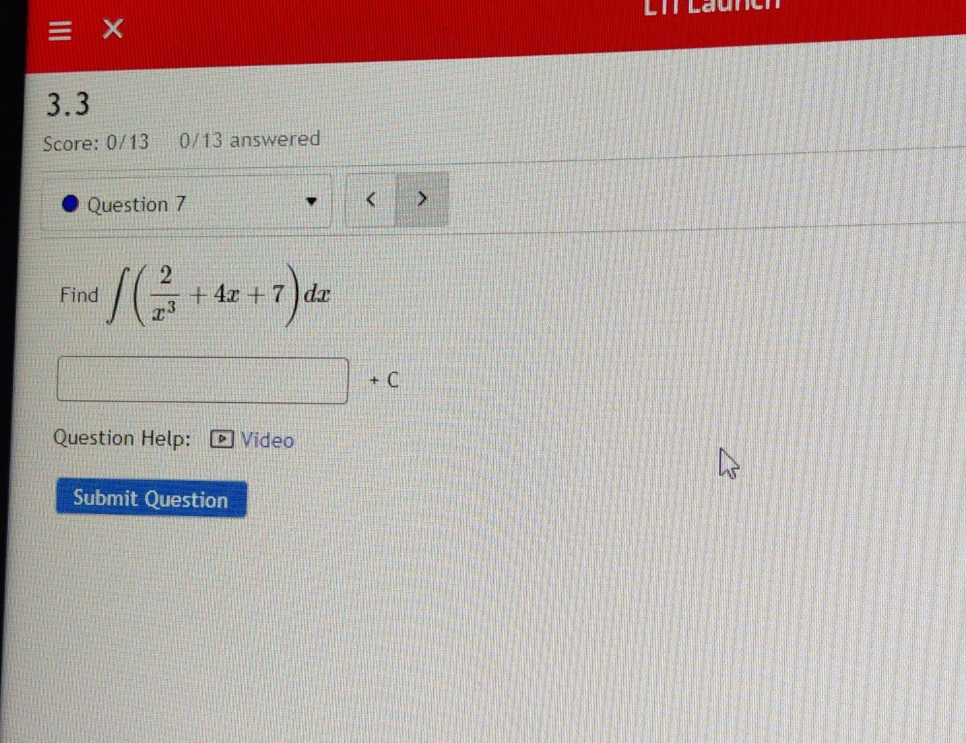 Solved \r\nQuestion | Chegg.com