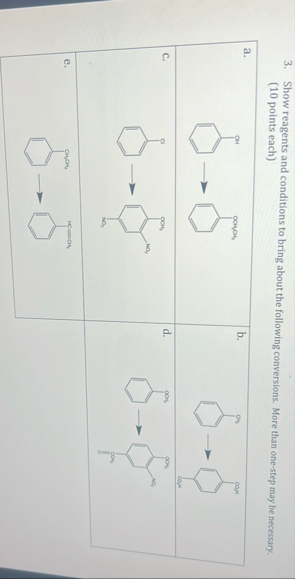 Solved Show reagents and conditions to bring about the | Chegg.com
