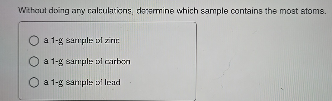 Without doing any calculations, determine which | Chegg.com