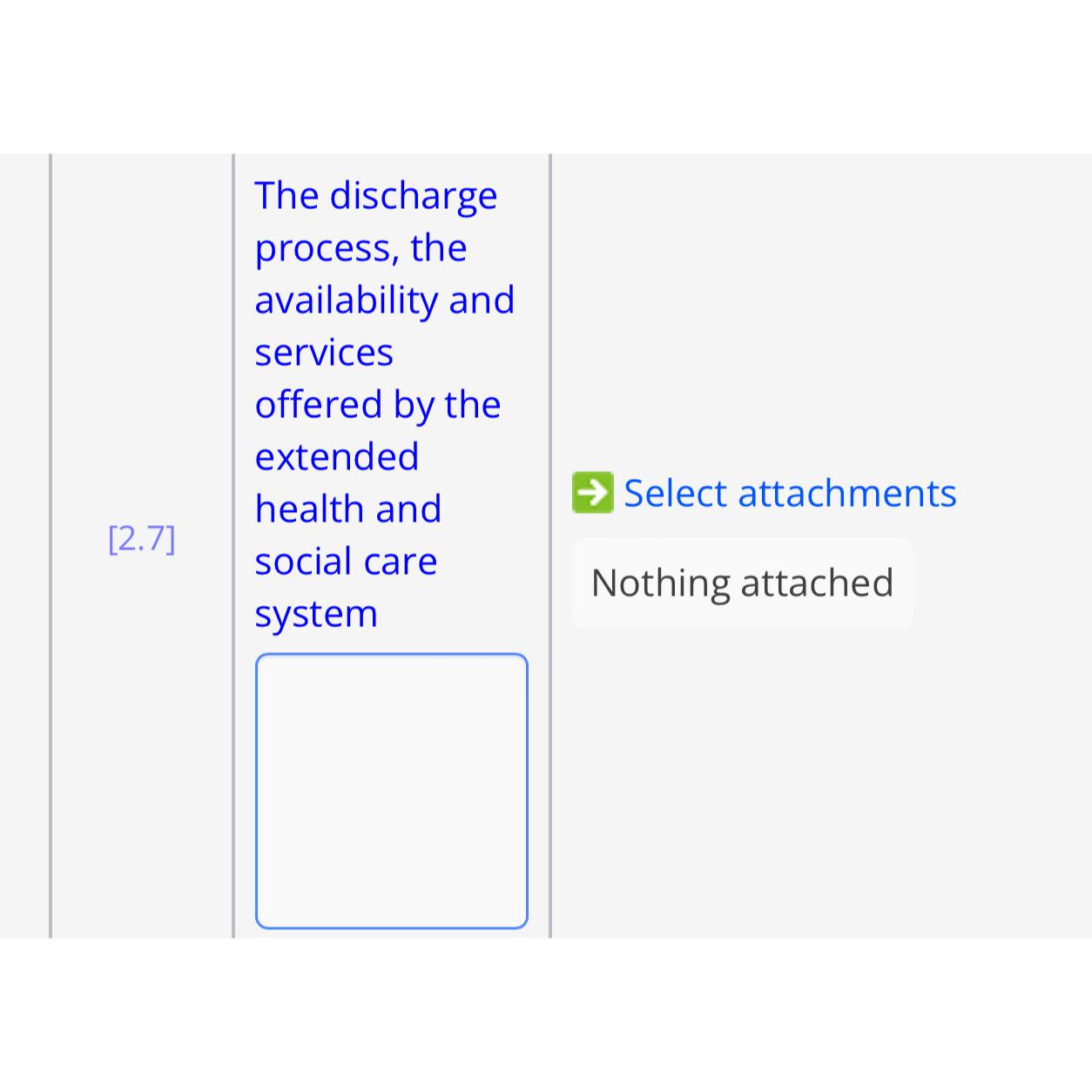 Solved The discharge process, the availability and services | Chegg.com