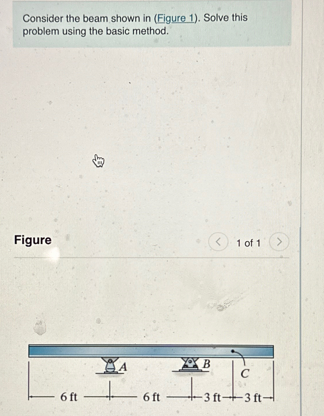 Solved Consider the beam shown in (Figure 1). ﻿Solve this | Chegg.com