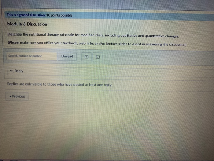 Solved This is a graded discussion: 10 points possible | Chegg.com
