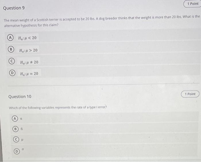 Solved Hello, please answer ALL of the following multiple | Chegg.com