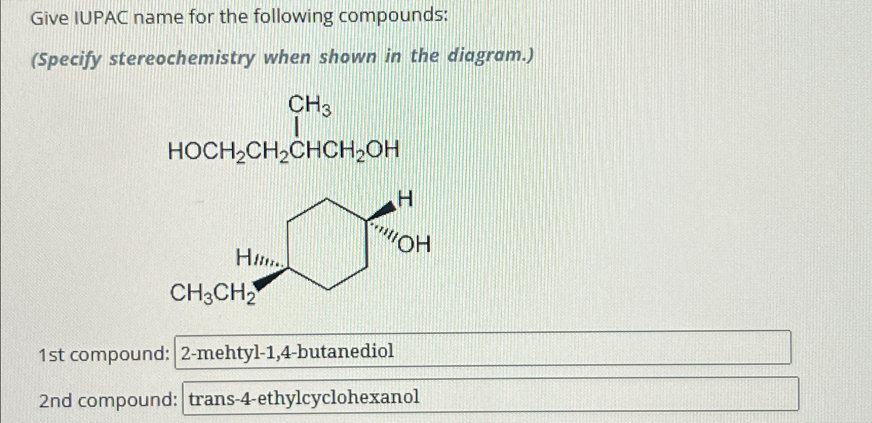 Solved Please help its wrong, what is wrong? Explain with | Chegg.com