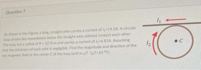 As shown in the Figure, a long, straight wire carries | Chegg.com