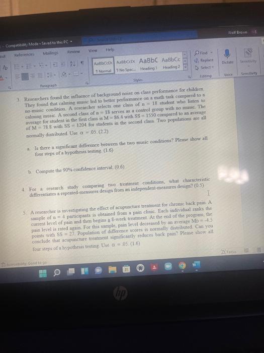 Solved - Compatibility Mode Saved to this PC- Review Help | Chegg.com