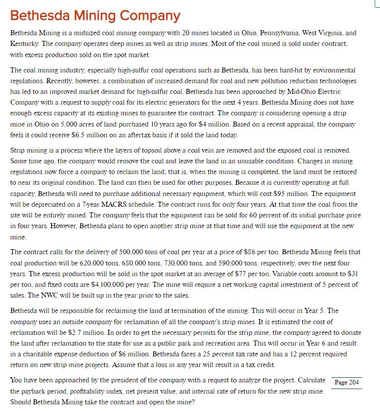 please use excel and the case study below to | Chegg.com