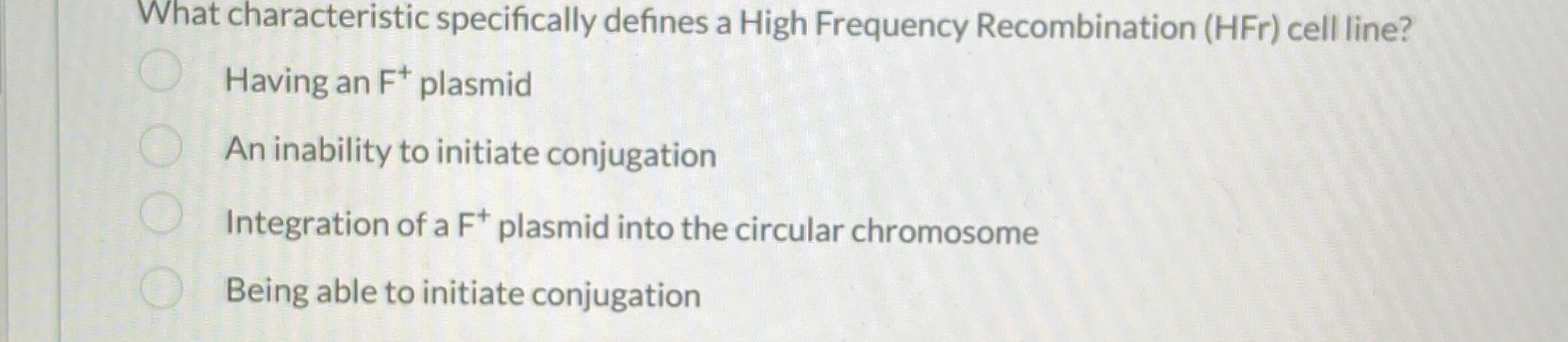 Solved What characteristic specifically defines a High | Chegg.com