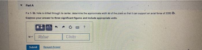 Solved The member is to be made from a steel plate that is | Chegg.com