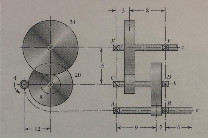Solved Problem 1: In the double-reduction gear train in HW | Chegg.com
