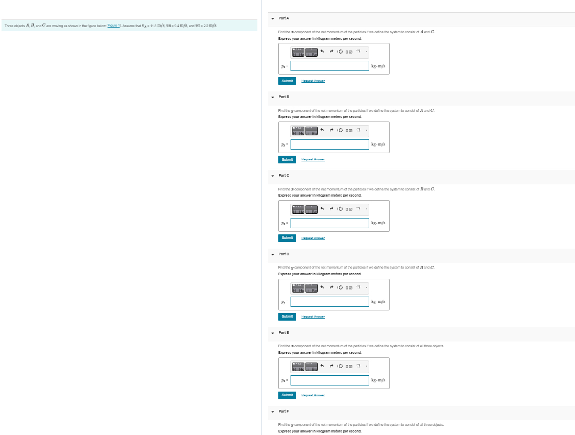 Solved PartaFind the x-component of the net momertim of the | Chegg.com