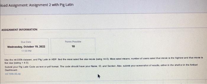 load Assignment: Assignment 2 with Plg Latin | Chegg.com