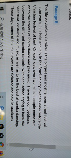 Solved Read both passages and the 6 statements. Decide if | Chegg.com