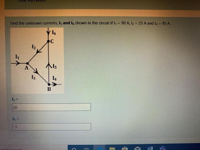 Solved Find the unknown currents, Is and is shown in the | Chegg.com