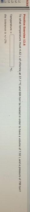 Solved RCES Practice Exercise 12.6 To what temperature must | Chegg.com