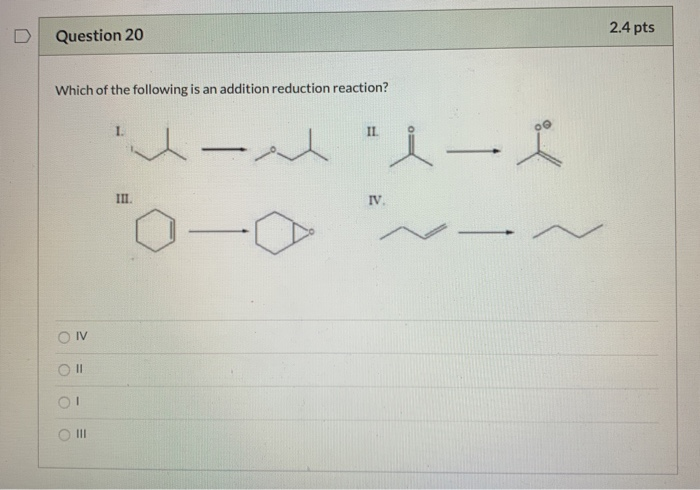 Solved Question 20 2.4 pts Which of the following is an | Chegg.com