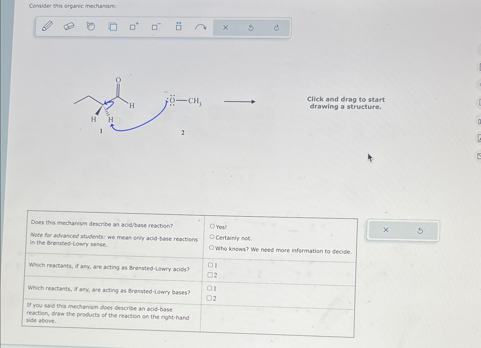 Solved Consider this organic mechanism:Click and drag to | Chegg.com Solved Consider this organic mechanism:Click and drag to | Chegg.com