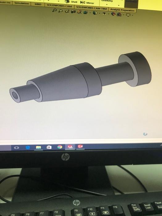 Solved Hello, can you draw it on the solidwork program and | Chegg.com