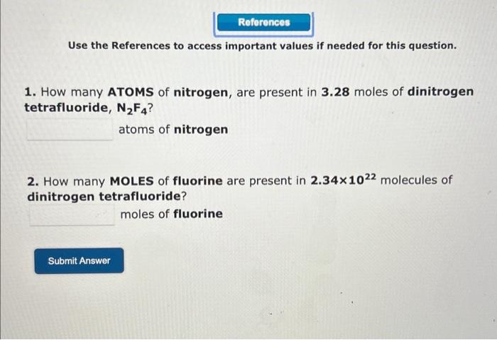 Solved Use the References to access important values if | Chegg.com