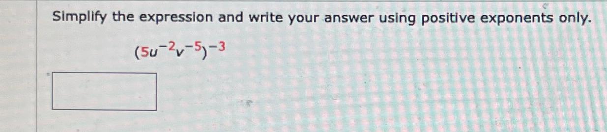 Solved Simplify the expression and write your answer using | Chegg.com