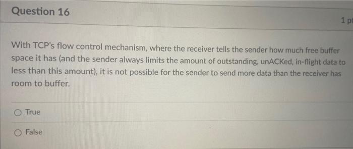 Solved Consider the TCP Telnet scenario below. Why is it | Chegg.com