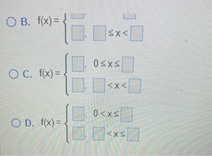 Solved Find a formula for each function graphed on the | Chegg.com