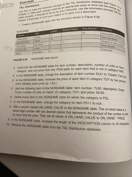 Solved Exercises Chapter 3 Exercises to print your output or | Chegg.com