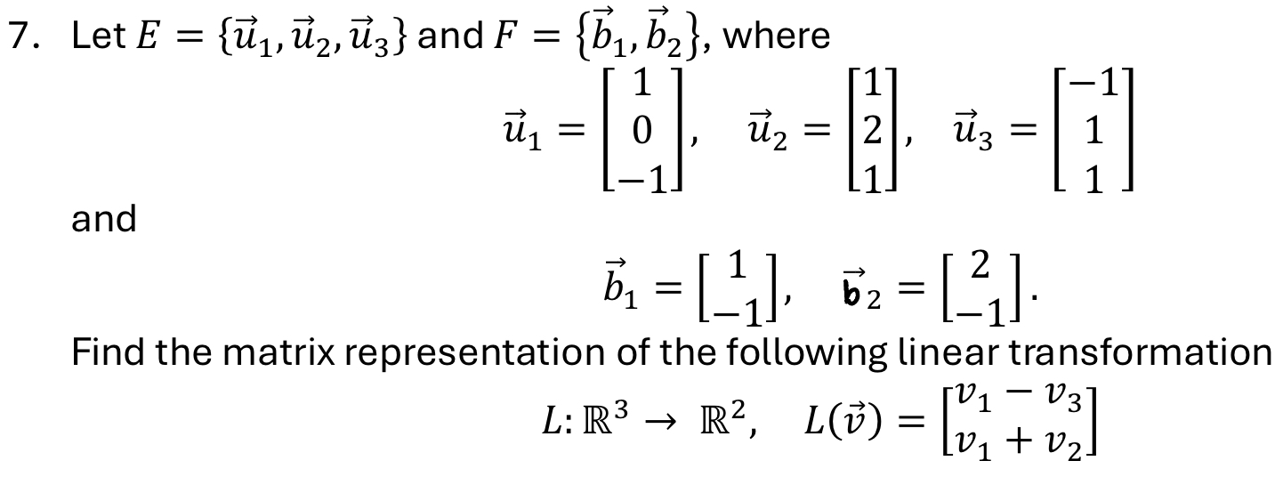 Solved Let E Vecu1vecu2vecu3 ﻿and 