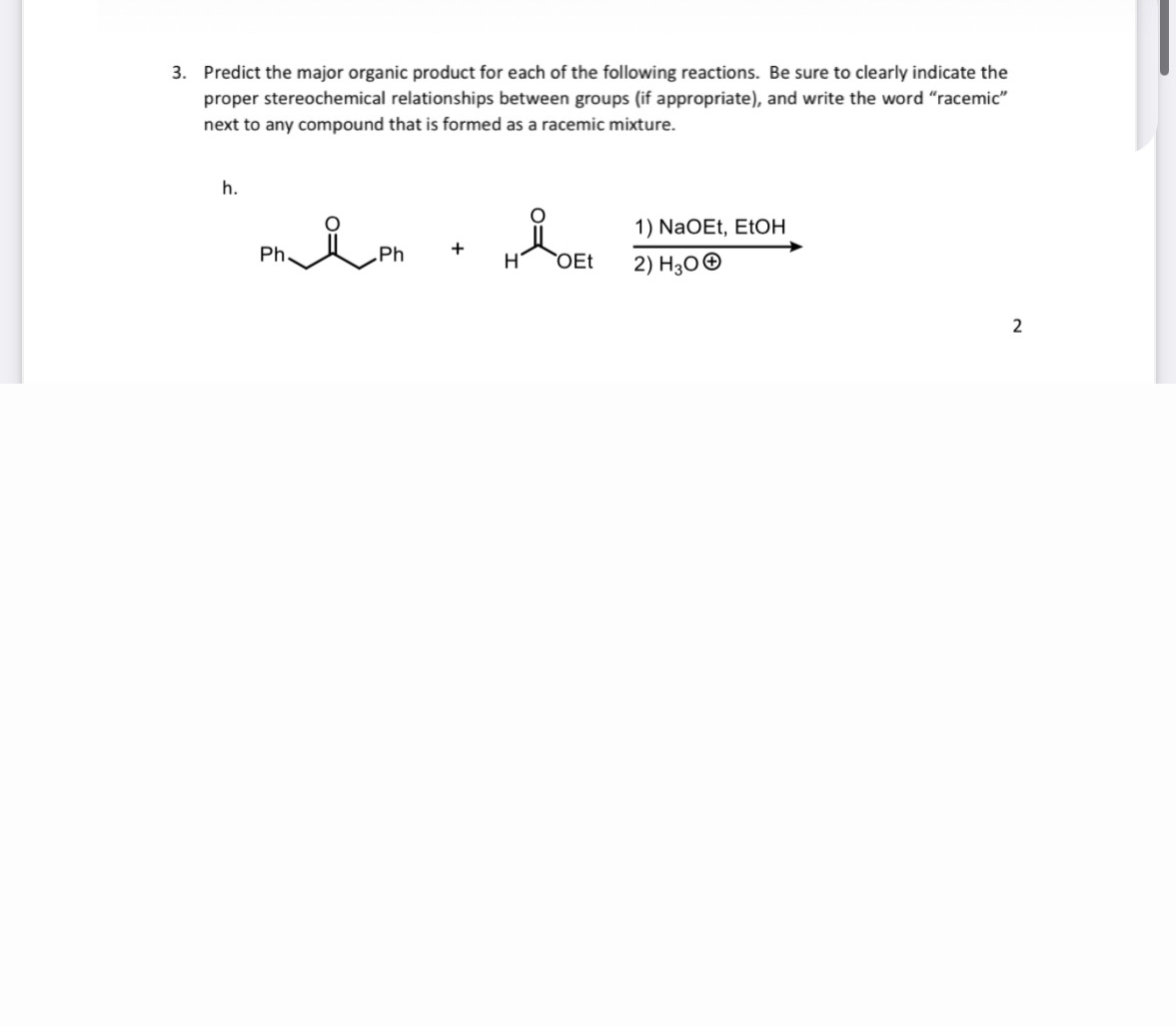 Solved DRAW IT! ﻿Predict the major organic product for each | Chegg.com