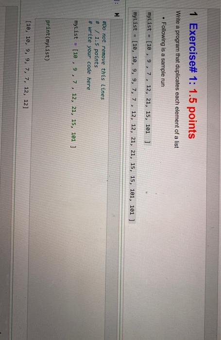 Solved 1 Exercise 1 15 Points Write A Program That 2811