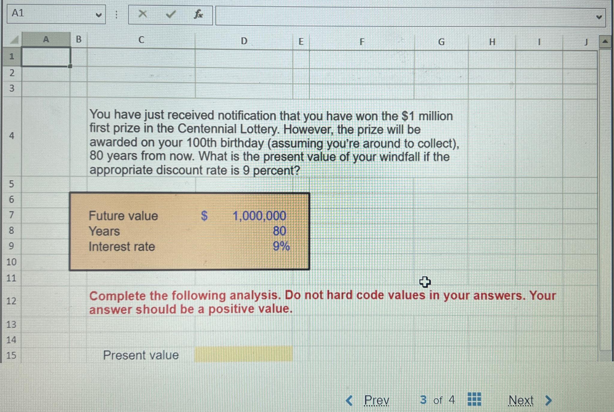 A1Complete the following analysis. Do not hard code | Chegg.com