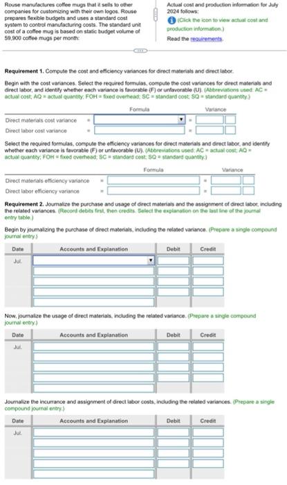 Solved Data tableRequirements 1. Compute the cost and | Chegg.com