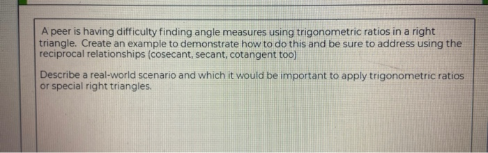 Solved What is the relationship between the sine and cosine | Chegg.com