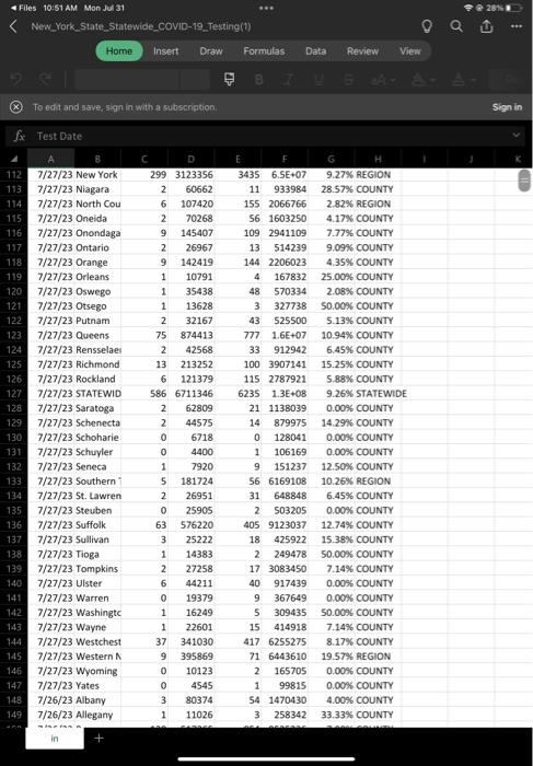 Solved Files 10:61 AM Mon Jul 31 Now York-State Statewide | Chegg.com