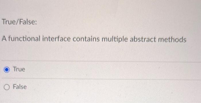 Solved True/False: We cannot instantiate an enum type | Chegg.com