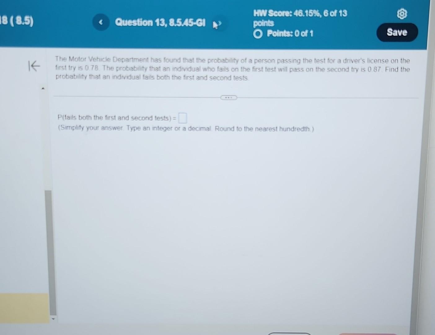 Solved The Motor Vehucle Department has found that the | Chegg.com